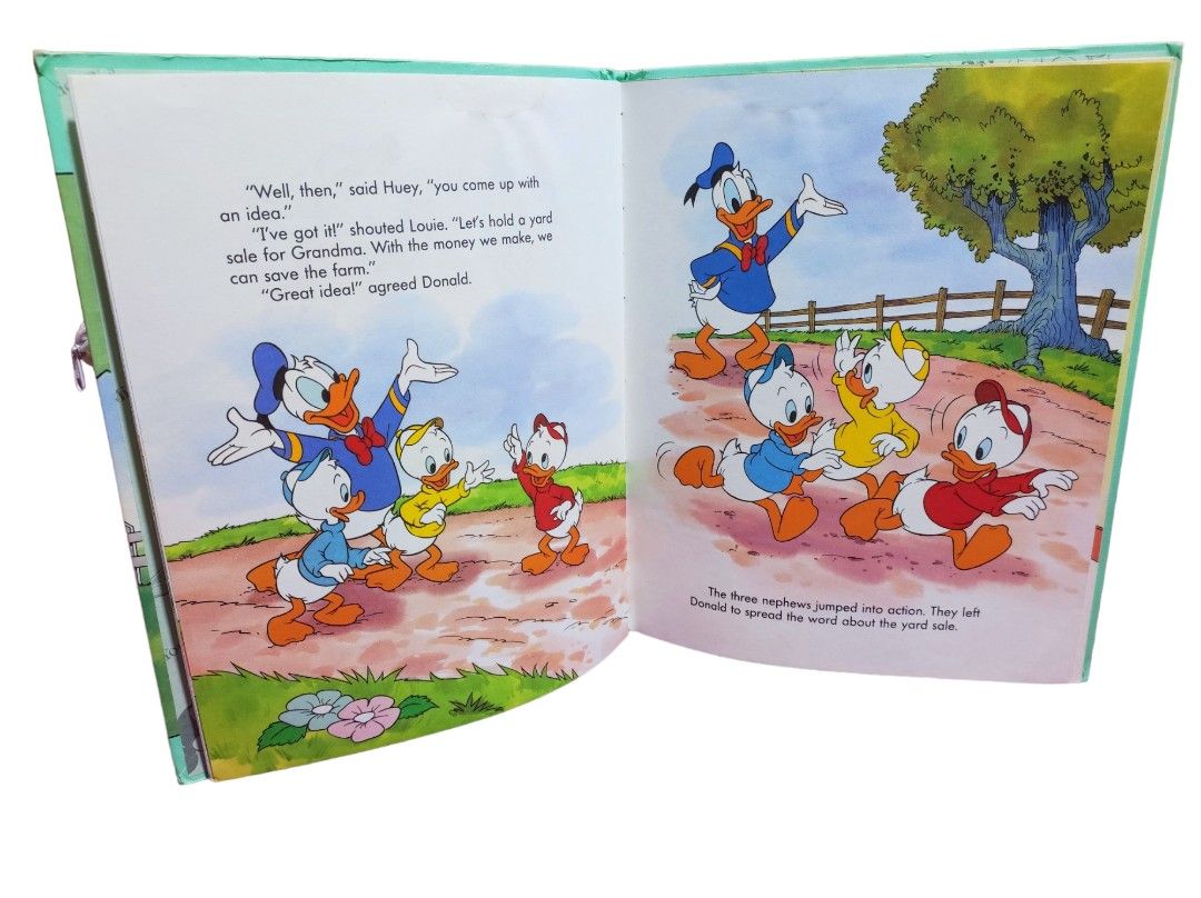 Donald duck and Daisy duck Vintage classics children's book on Carousell