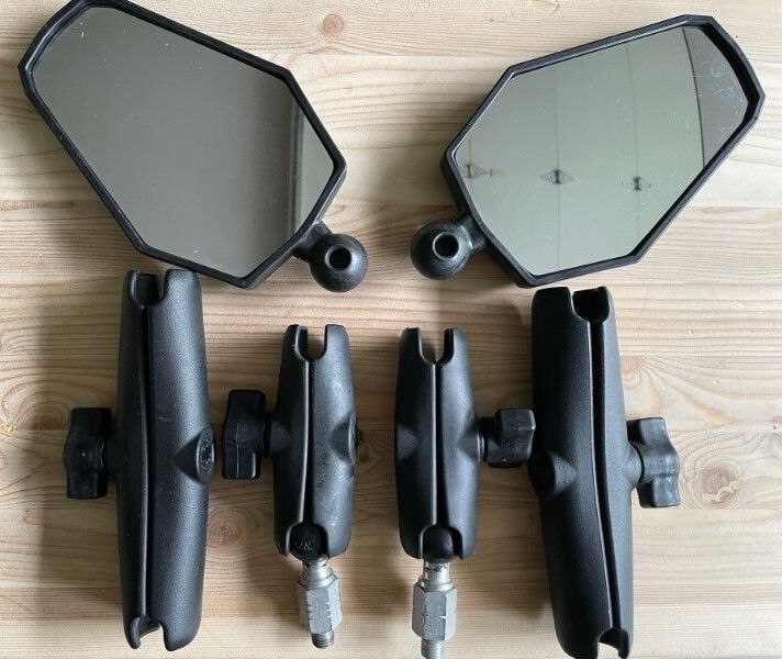 Doubletake Mirrors, Motorcycles, Motorcycle Accessories on Carousell