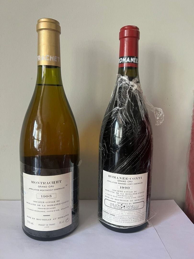 香港（回收drc紅酒） 康帝Romanee Conti 蒙哈榭Montrachet, 嘢食 & 嘢飲, 酒精飲料 - Carousell