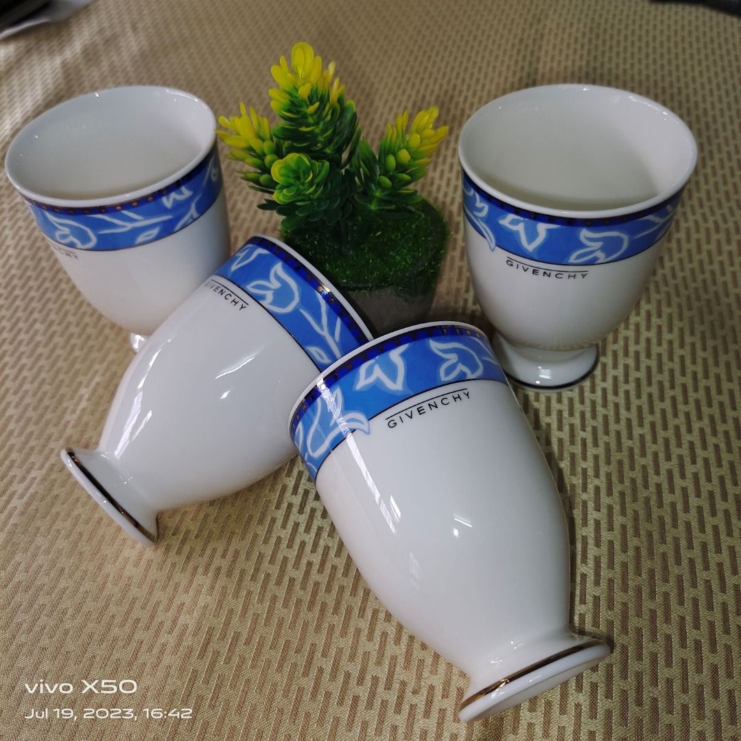 Drinkware Footed Tall Cups on Carousell