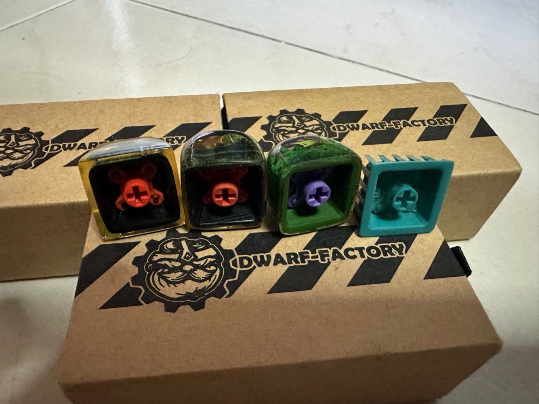 Dwarf Factory Keycaps set, Computers & Tech, Parts & Accessories ...