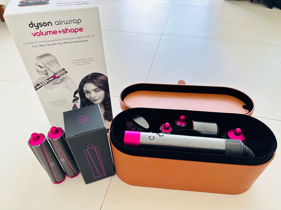 Dyson air wrap, with extra 40 mm long barrels, Women's Fashion, Watches ...