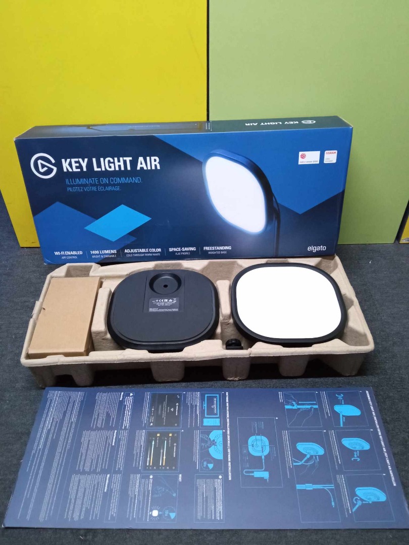 ELGATO KEY LIGHT AIR - PROFESSIONAL STUDIO LED PANEL on Carousell