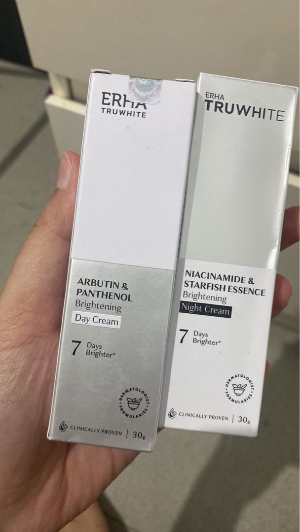 erha cream brightening, and serum anti acne, Kesehatan & Kecantikan ...