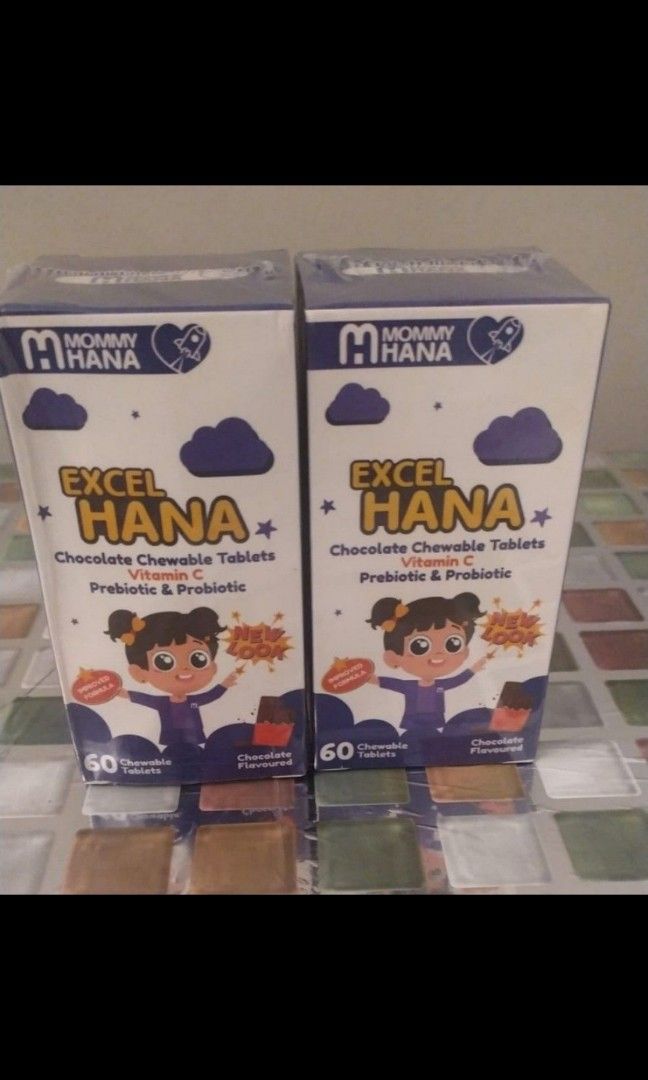 Excel Hana Vitamin C, Health & Nutrition, Health Supplements, Vitamins ...