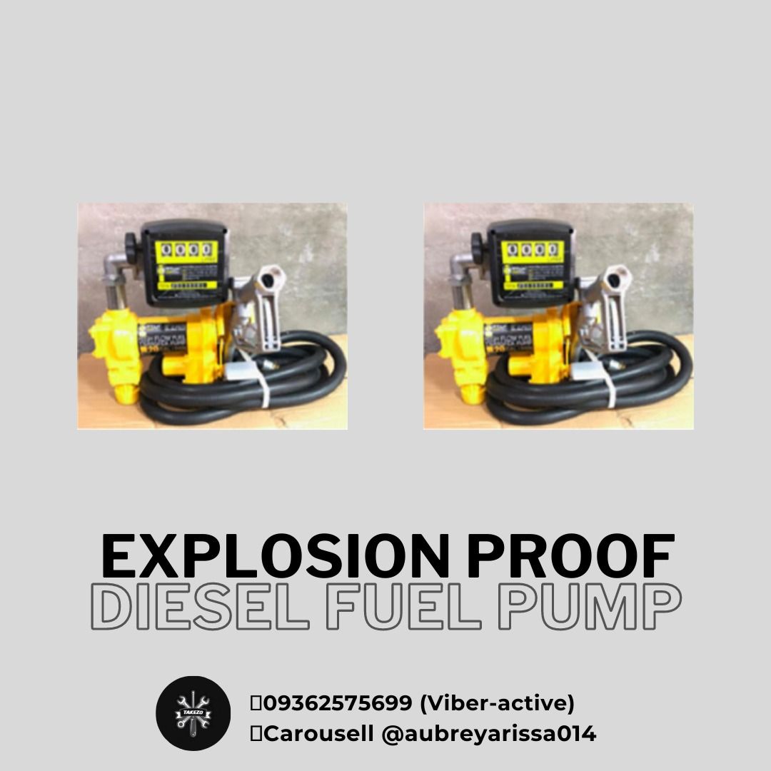 EXPLOSION PROOF DIESEL FUEL PUMP, Commercial & Industrial, Industrial ...