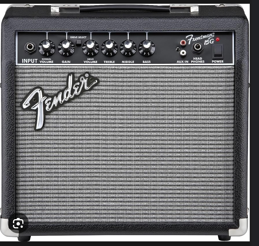 Fender Frontman 15G, Hobbies & Toys, Music & Media, Musical Instruments ...