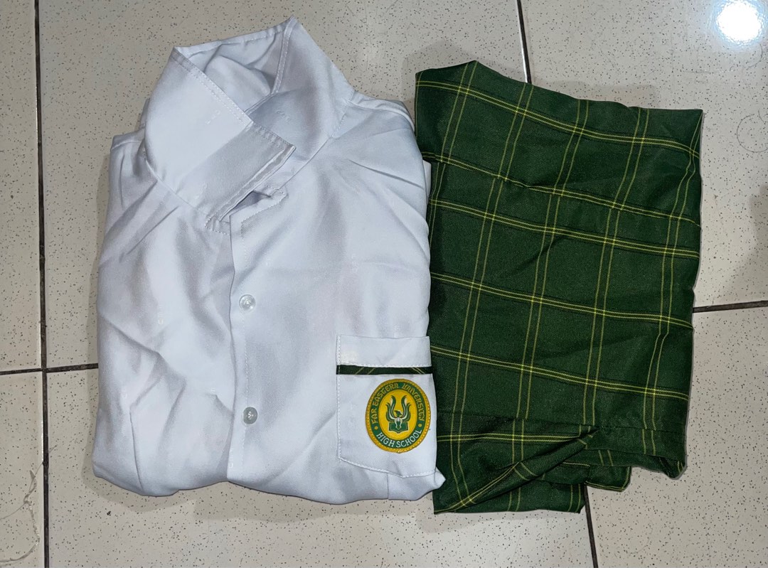 FEU SHS Type A uniform bundle (Preloved) on Carousell