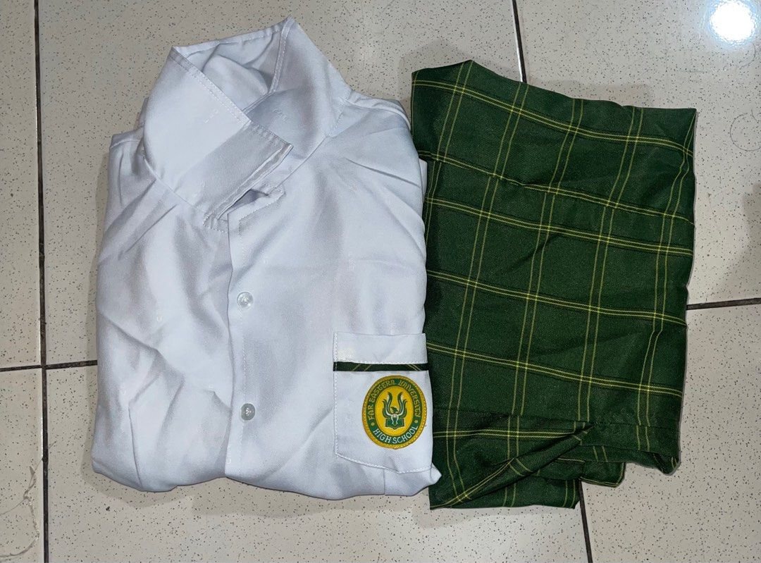 FEU SHS Type A uniform bundle (Preloved) on Carousell