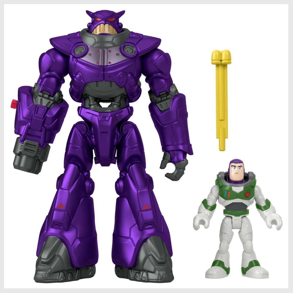 Fisher Price HGT34 Imaginext Buzz Lightyear Buzz & Zerg (Ages 3 and Up ...