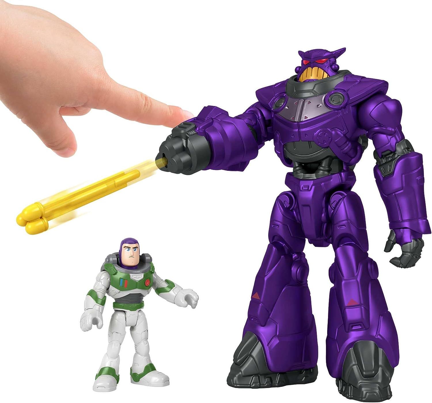Fisher Price HGT34 Imaginext Buzz Lightyear Buzz & Zerg (Ages 3 and Up ...