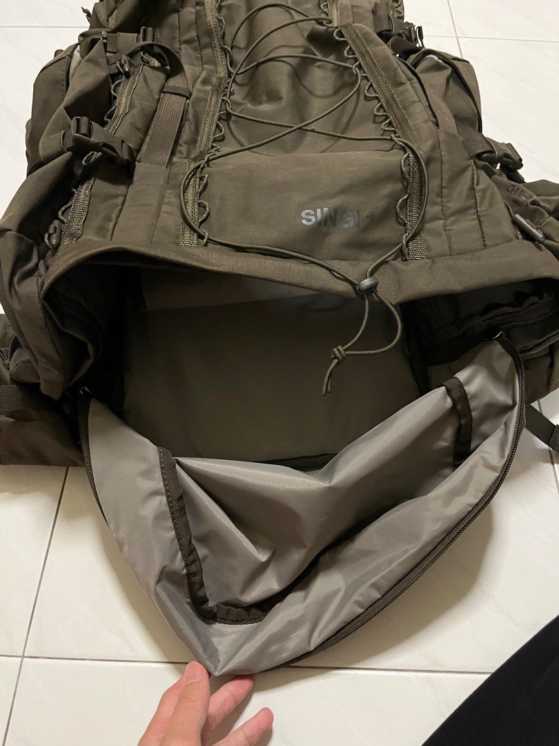 Fjallraven Singi 48 + 2x Singi Side Pockets, Men's Fashion, Bags ...