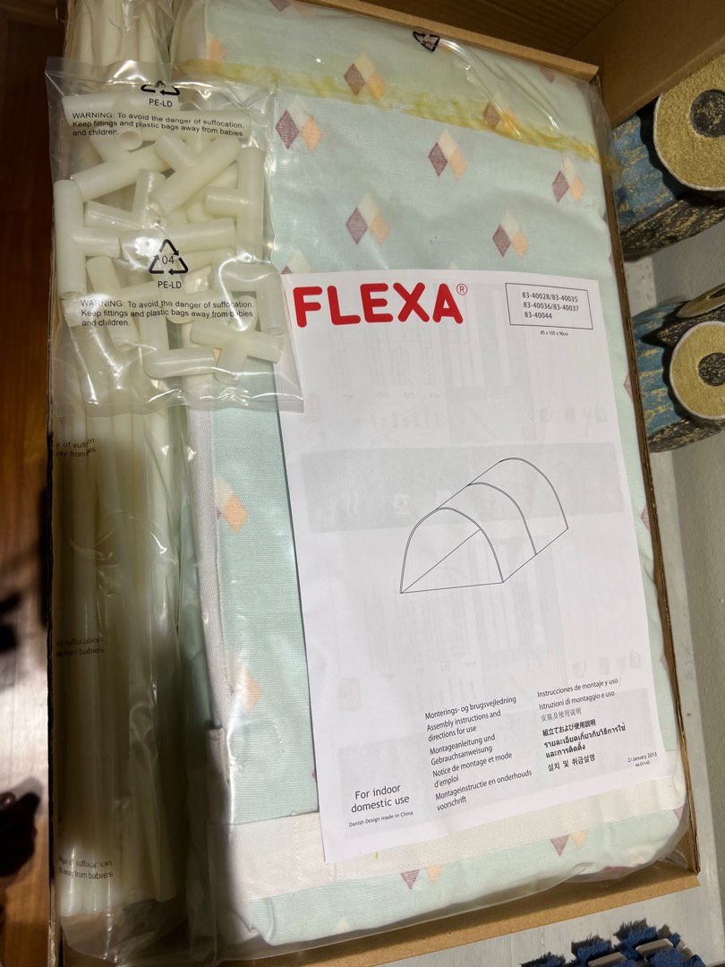 Flexa bed cave tent, Babies & Kids, Baby Nursery & Kids Furniture, Childrens' Beds on Carousell