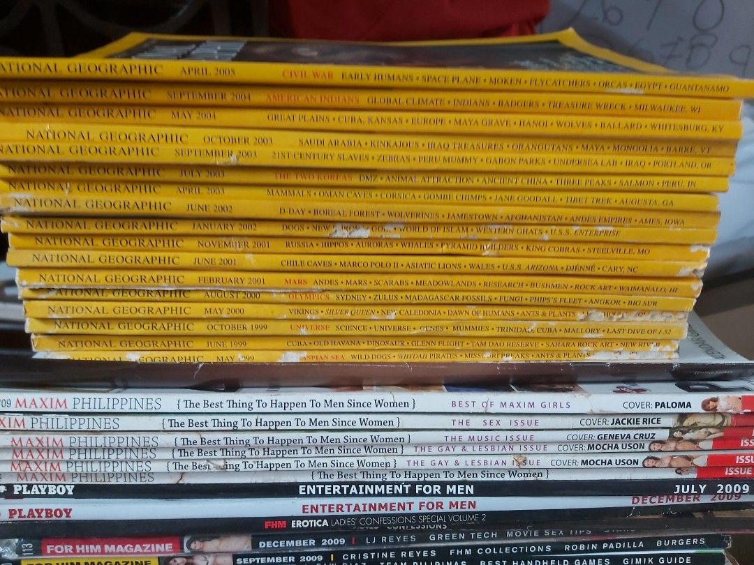 FOR SALE AS PACK MAXIM,PLAYBOY,FHM,& MENS HEALTH MAGAZINE on Carousell