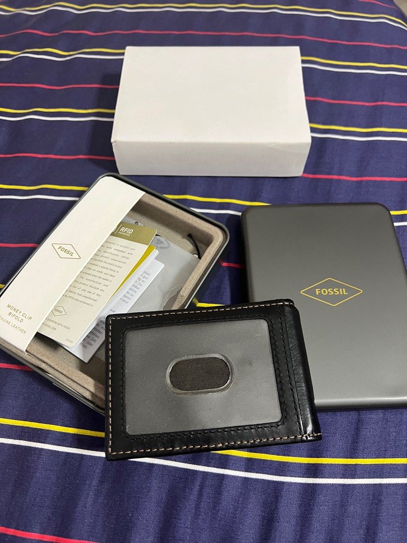 Fossil bifold money clip, Men's Fashion, Watches & Accessories, Wallets ...