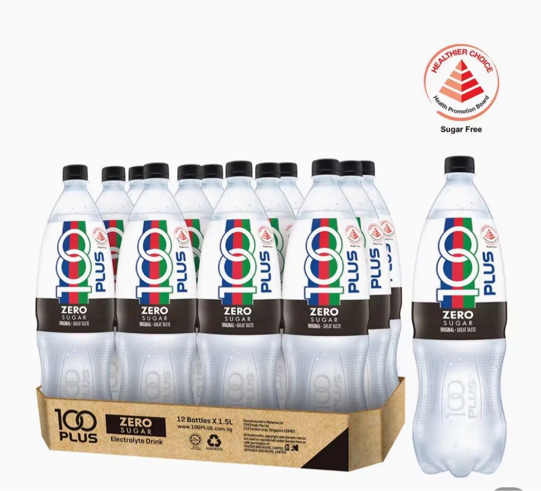(Free delivery) 100 plus zero sugar isotonic bottle, Food & Drinks ...