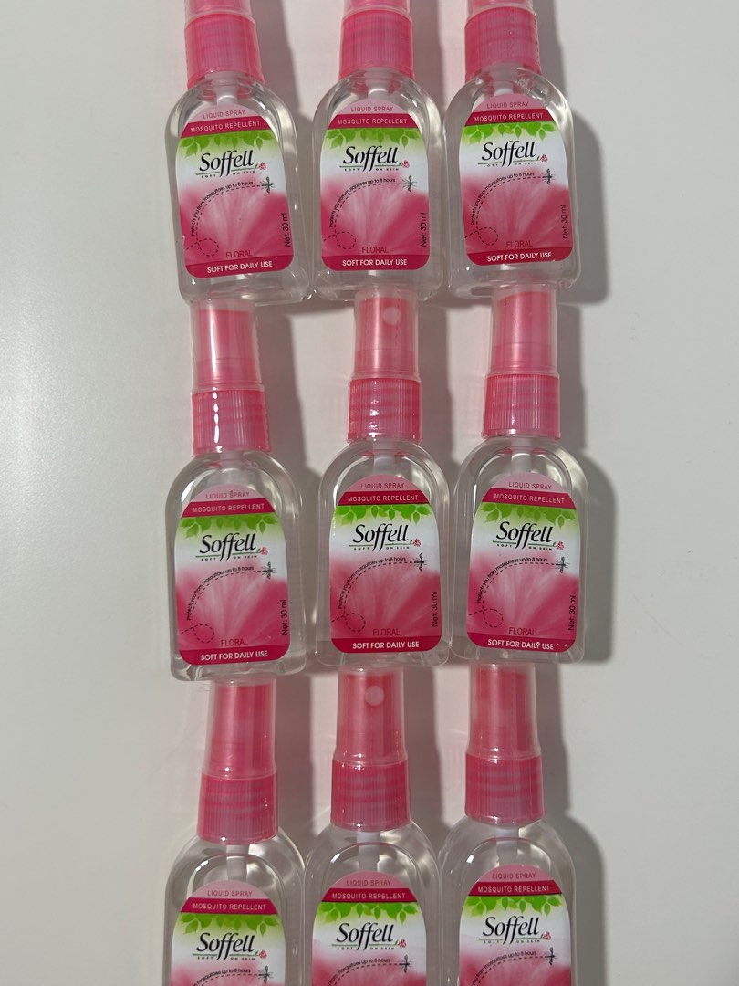 (Free delivery) 9X Soffell insect repellent DEET mosquito repellent ...