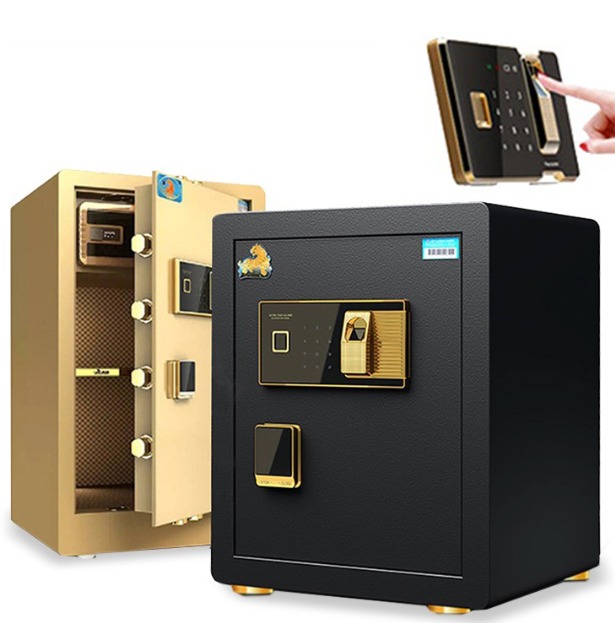 [FREE DELIVERY] SAFE Box w/ Finger Print / Digital Security Box / Drill ...