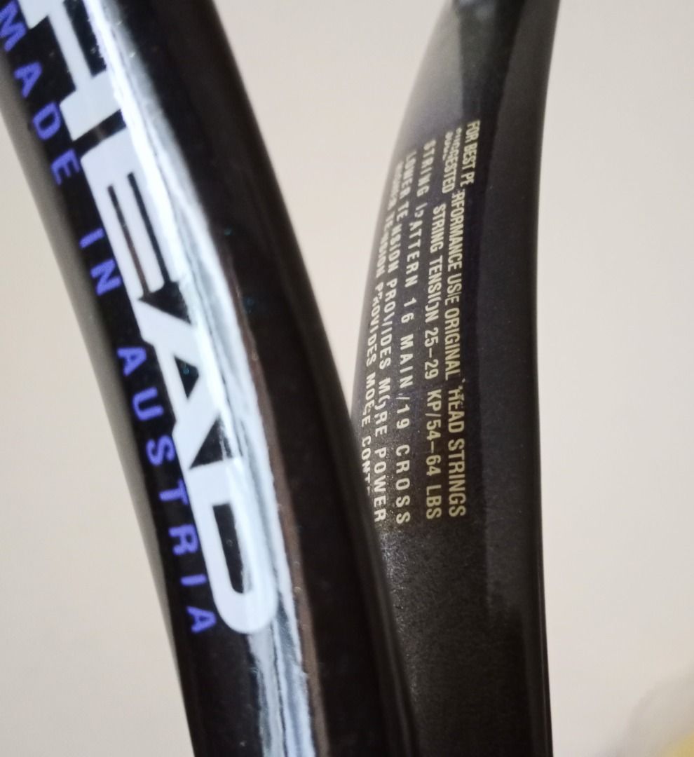 FS Head classic tennis racket Atlantis 600 racquet with new strings ...