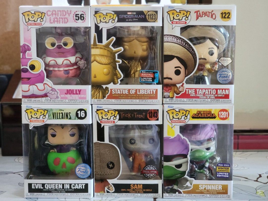 Funko Pop Candy Land Spiderman tapatio disney villains trick 'r treat ...