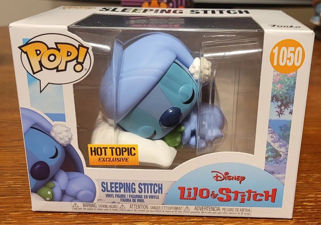 Funko Pop Lilo & Stitch Sleeping Stitch (Special Edition) Hot Topic ...