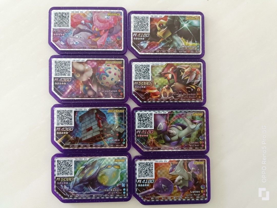 Gaole Pokemon Part 8 Full set, Hobbies & Toys, Toys & Games on Carousell