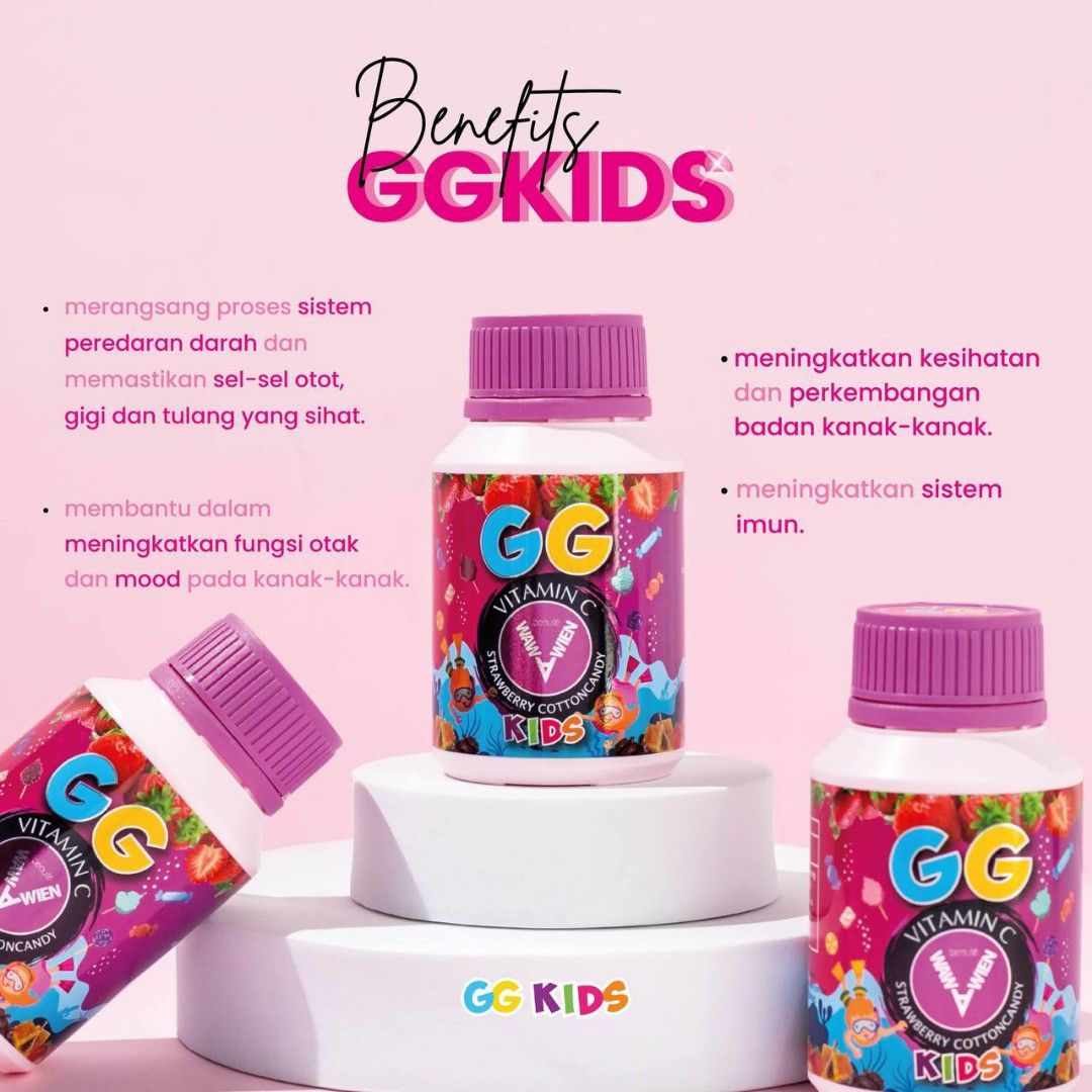 GGKIDS VITAMIN C, Health & Nutrition, Health Supplements, Vitamins & Supplements on Carousell
