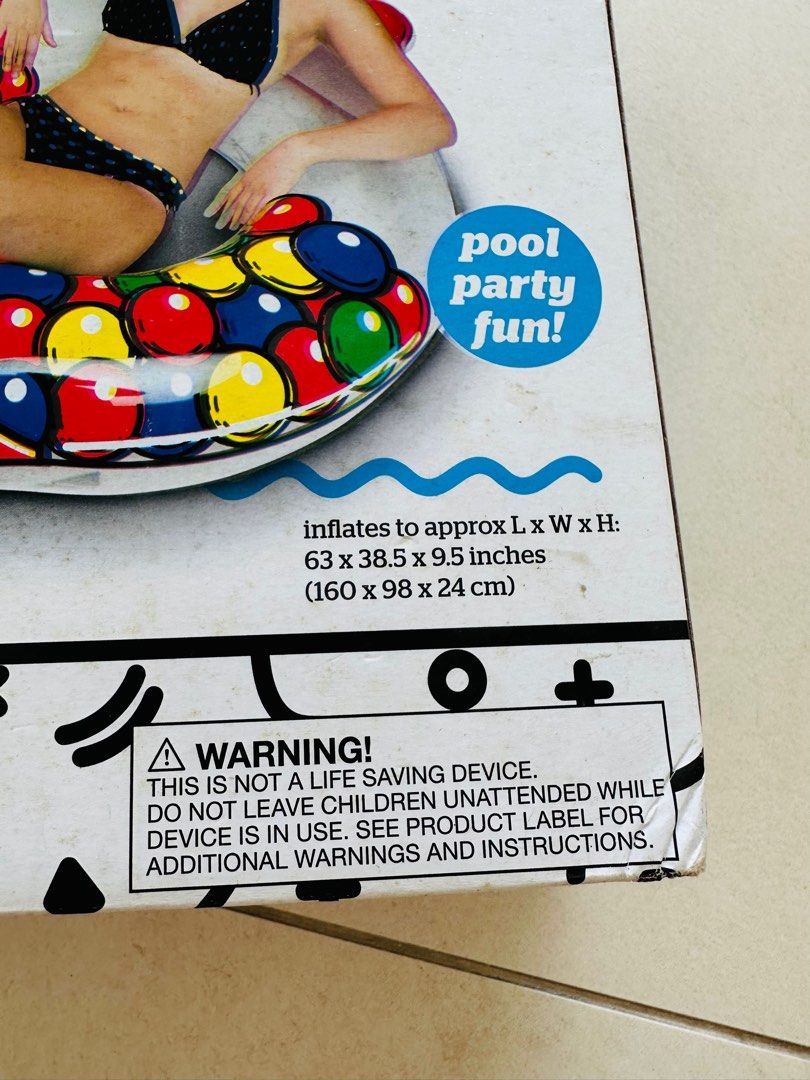 Giant pool float gimbal machine, Hobbies & Toys, Toys & Games on Carousell