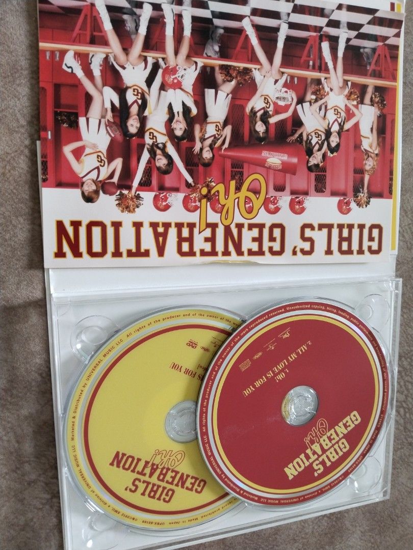 Girl Generation Oh! Japan Album, Hobbies & Toys, Music & Media, CDs ...