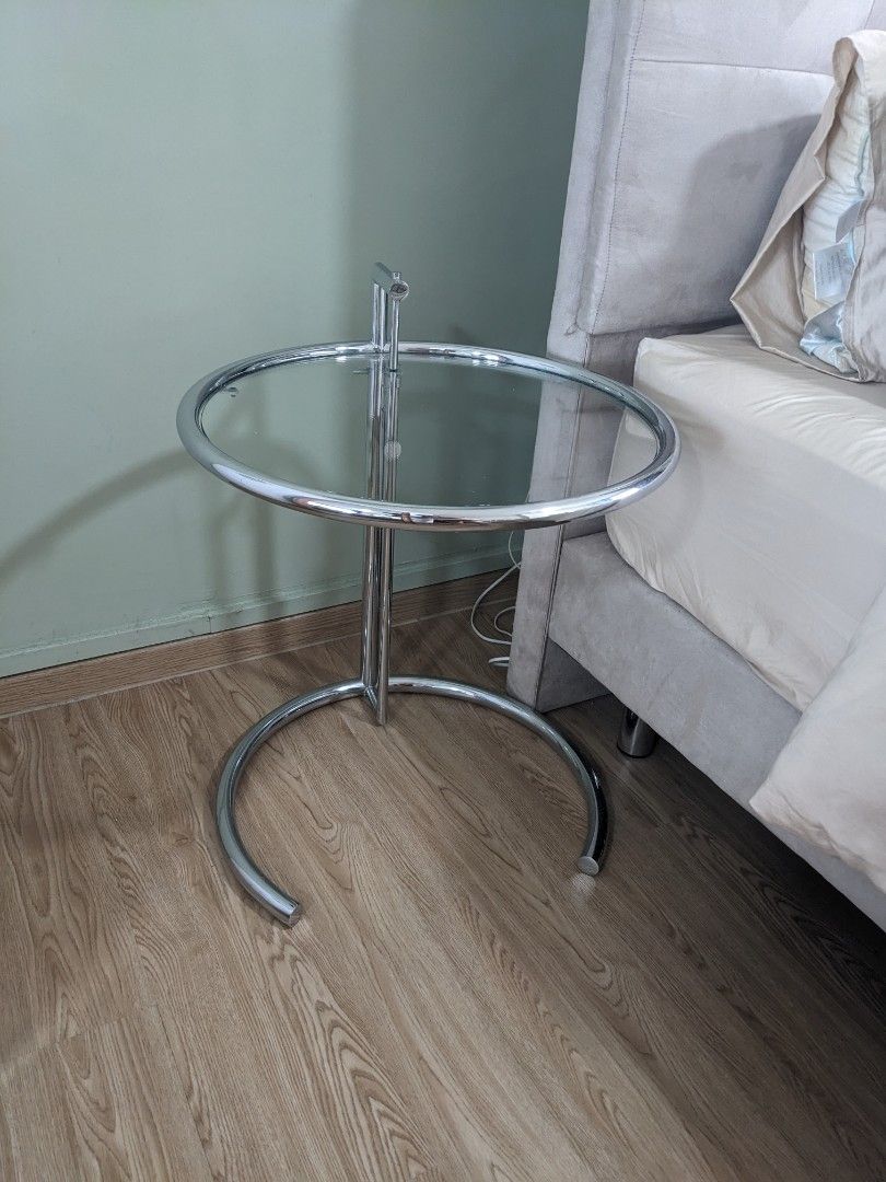 Glass Side Table Replica, Furniture & Home Living, Furniture, Tables ...