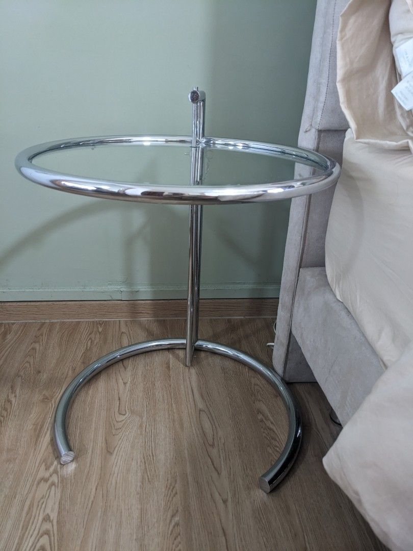 Glass Side Table Replica, Furniture & Home Living, Furniture, Tables ...