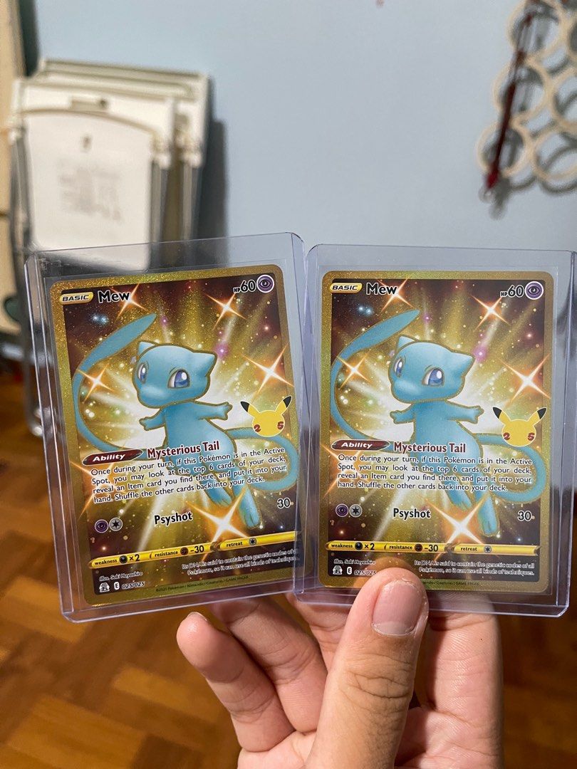 Gold Mew 25th Celebrations, Hobbies & Toys, Toys & Games on Carousell