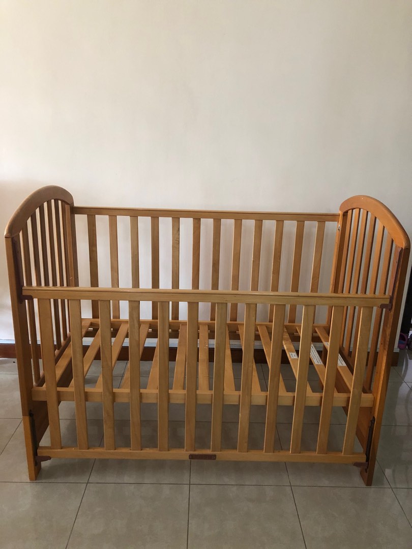 Lightly used baby cot + mattress, Babies & Kids, Baby Nursery & Kids ...