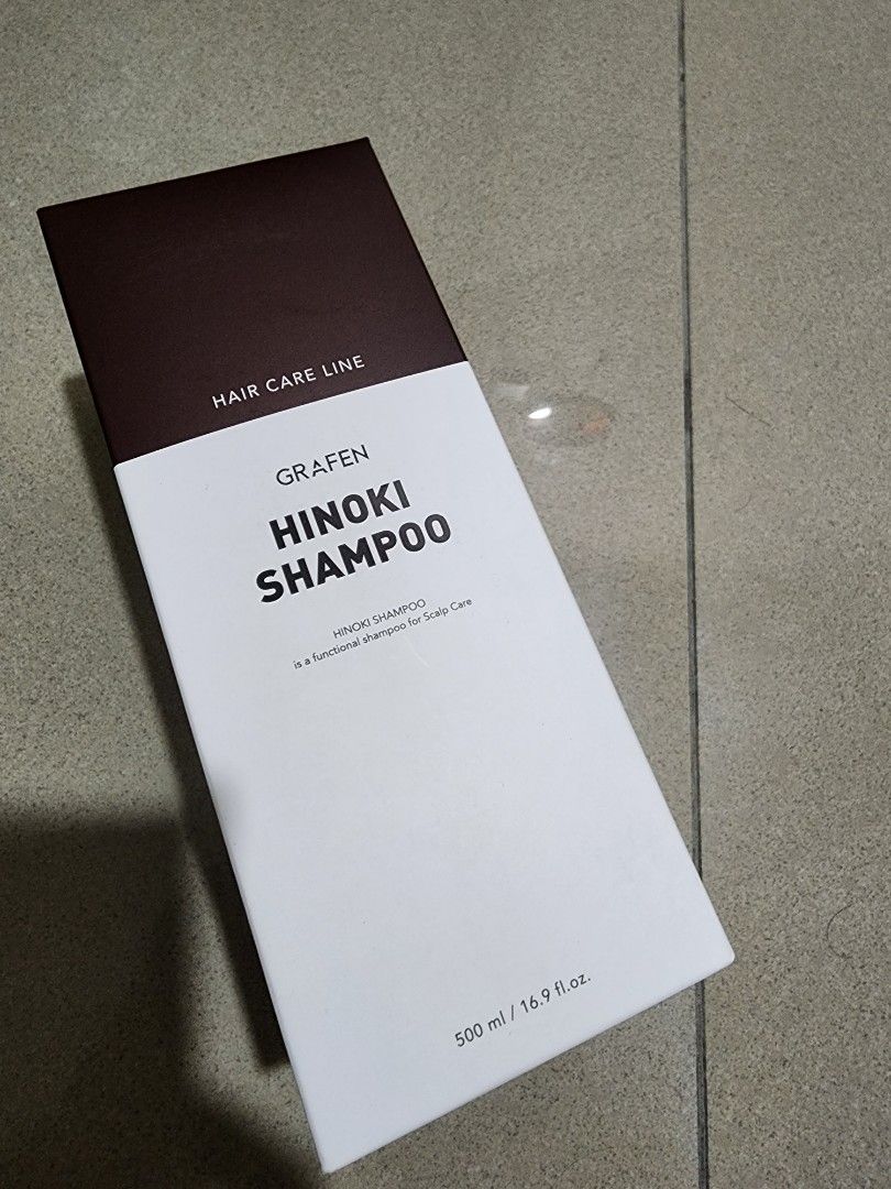 [GRAFEN] Hinoki Shampoo 500ml [For Oily & Sensitive Scalp, Anti-Hair ...