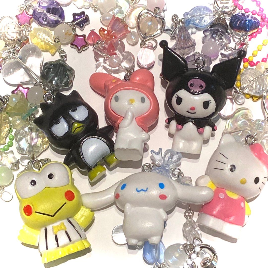 handmade beaded sanrio keychains ~~, Hobbies & Toys, Toys & Games on ...