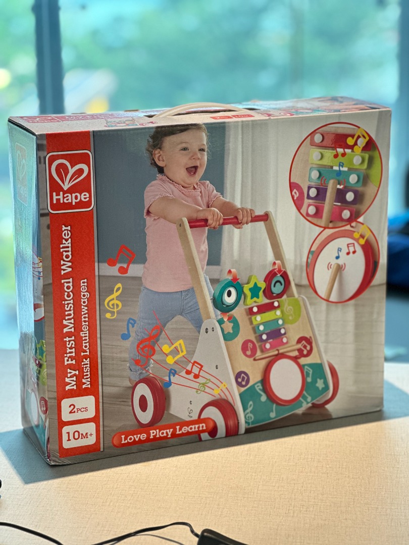 Hape - My First musical Walker, Babies & Kids, Infant Playtime on Carousell