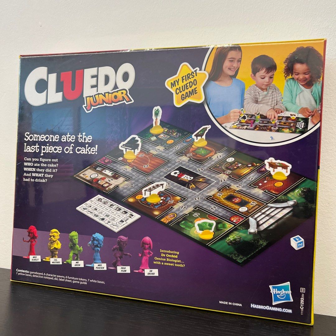 Hasbro Cluedo Junior Boardgame, Hobbies & Toys, Toys & Games on Carousell