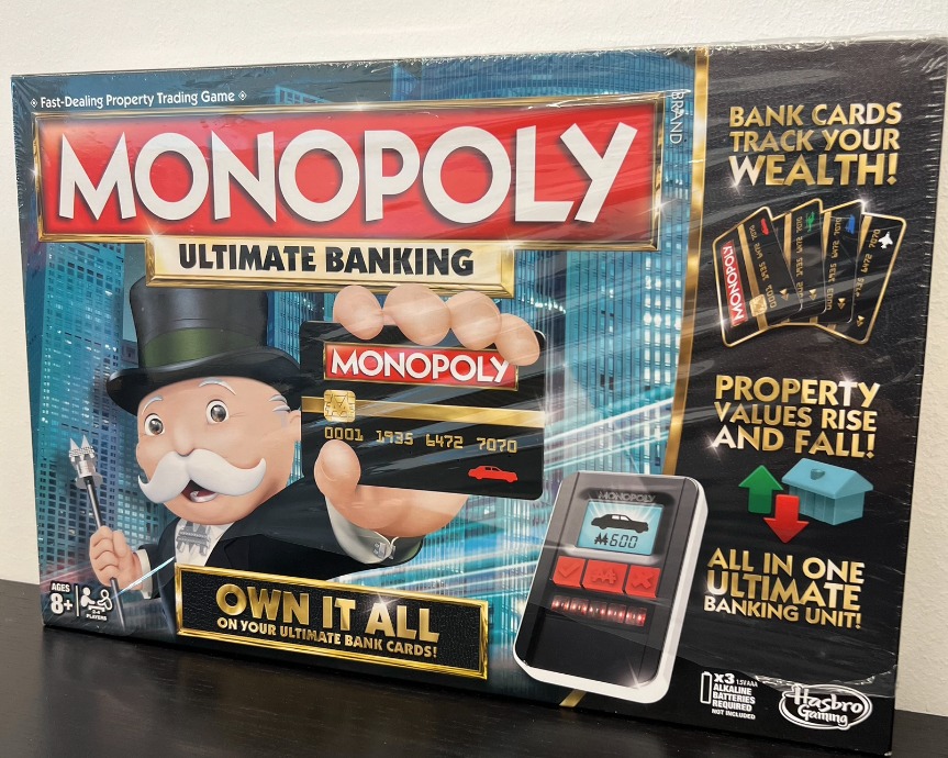 Hasbro Gaming Monopoly Game: Ultimate Banking Edition, Hobbies & Toys ...