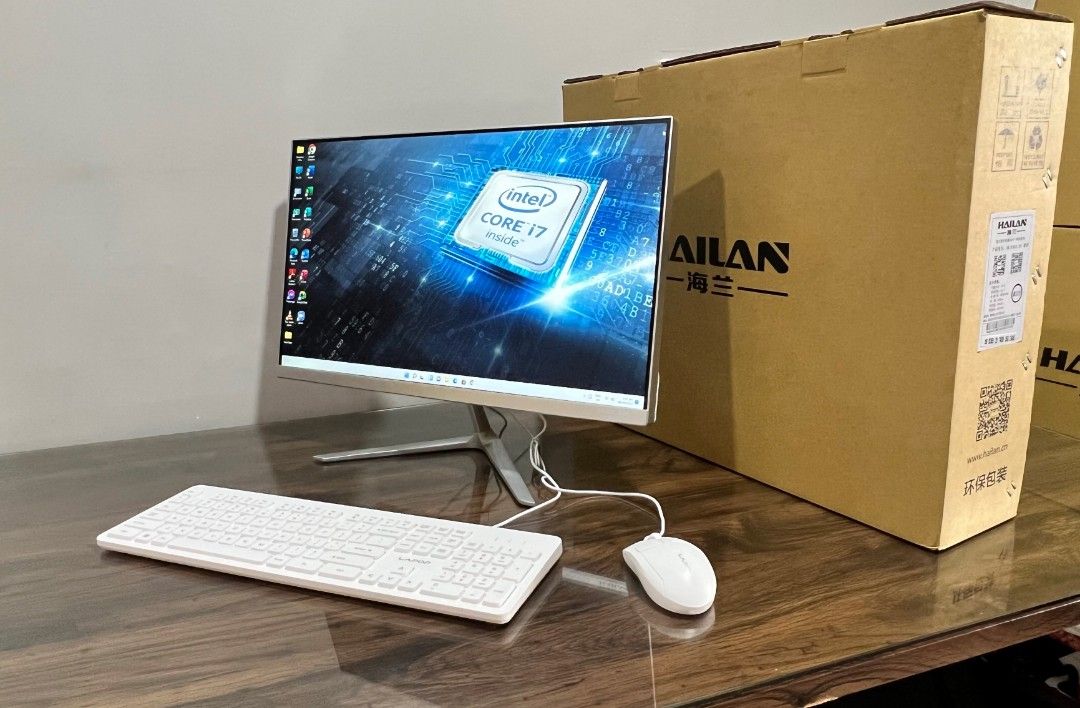 Heavy Duty All In One Pc Brandnew Computer Built-in Hailan i7 11th Gen ...