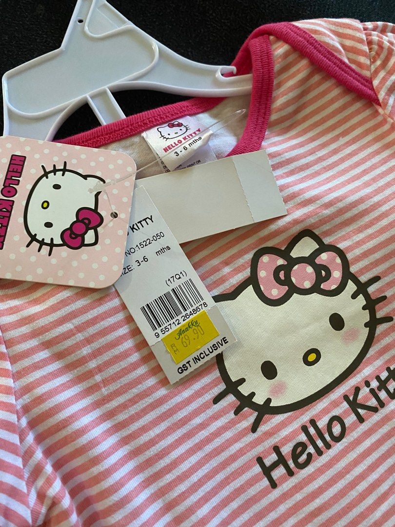 Hello kitty baby romper, Babies & Kids, Babies & Kids Fashion on Carousell