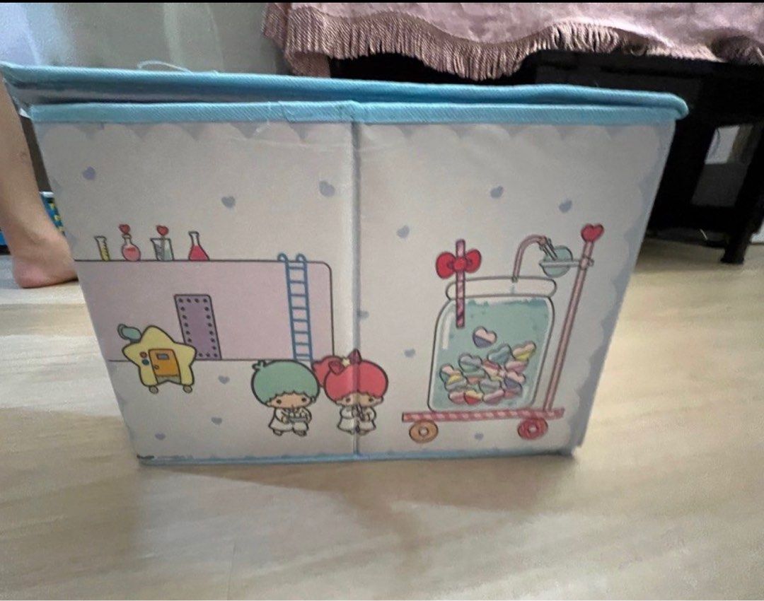 Hello kitty Sanrio characters storage box, Furniture & Home Living ...