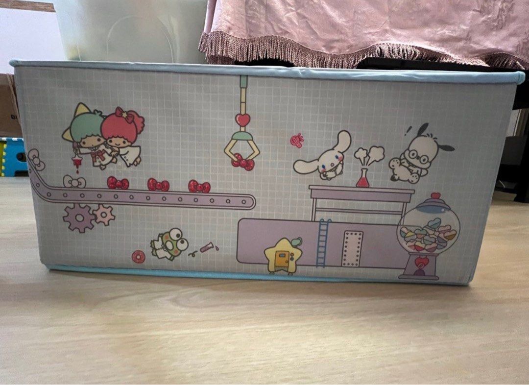 Hello kitty Sanrio characters storage box, Furniture & Home Living ...