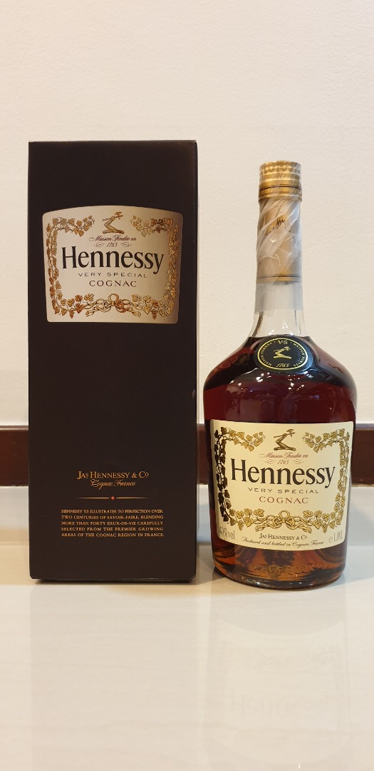 Hennessy Very Special Cognac 1000ml, Food & Drinks, Alcoholic Beverages ...