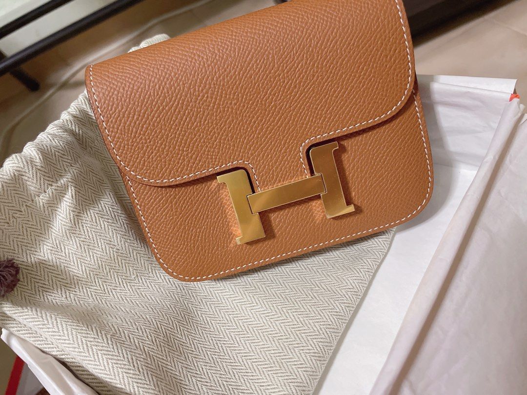 Hermes constance slim, Luxury, Bags & Wallets on Carousell