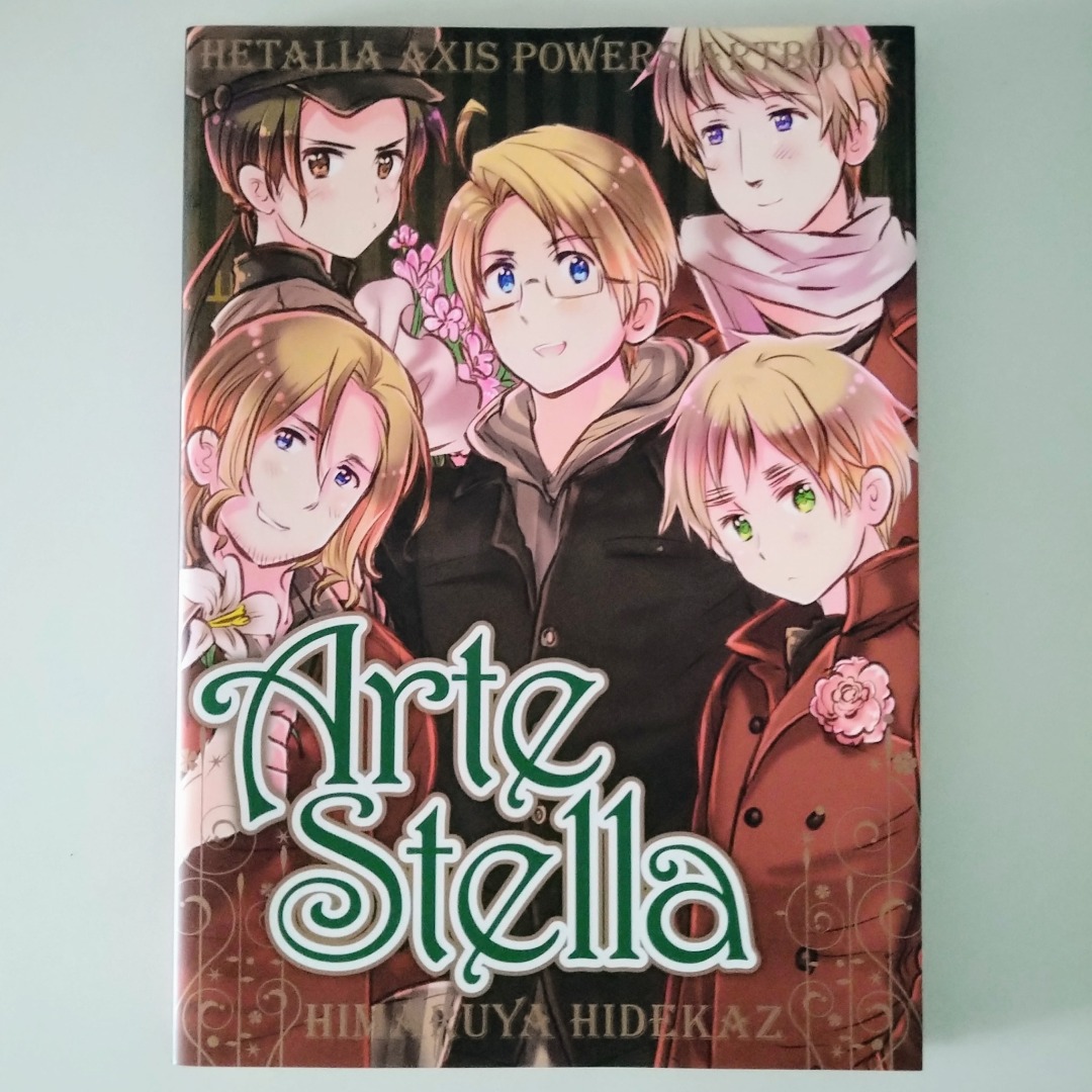 Hetalia Axis Powers Arte Stella Artbook Limited Edition Version by Himaruya Hidekaz, Hobbies ...