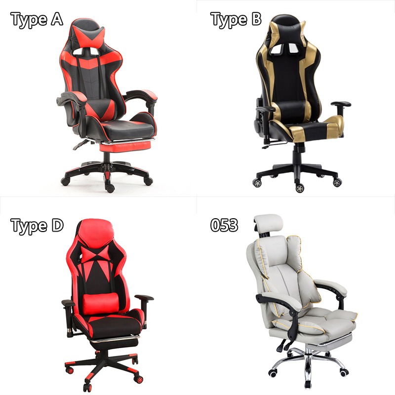 HF New!! Gaming Chair Office Chair Free Install Study Chair Comfort ...