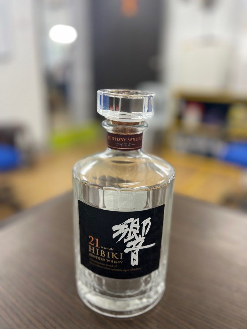 Hibiki 21 Bottle, Food & Drinks, Alcoholic Beverages on Carousell