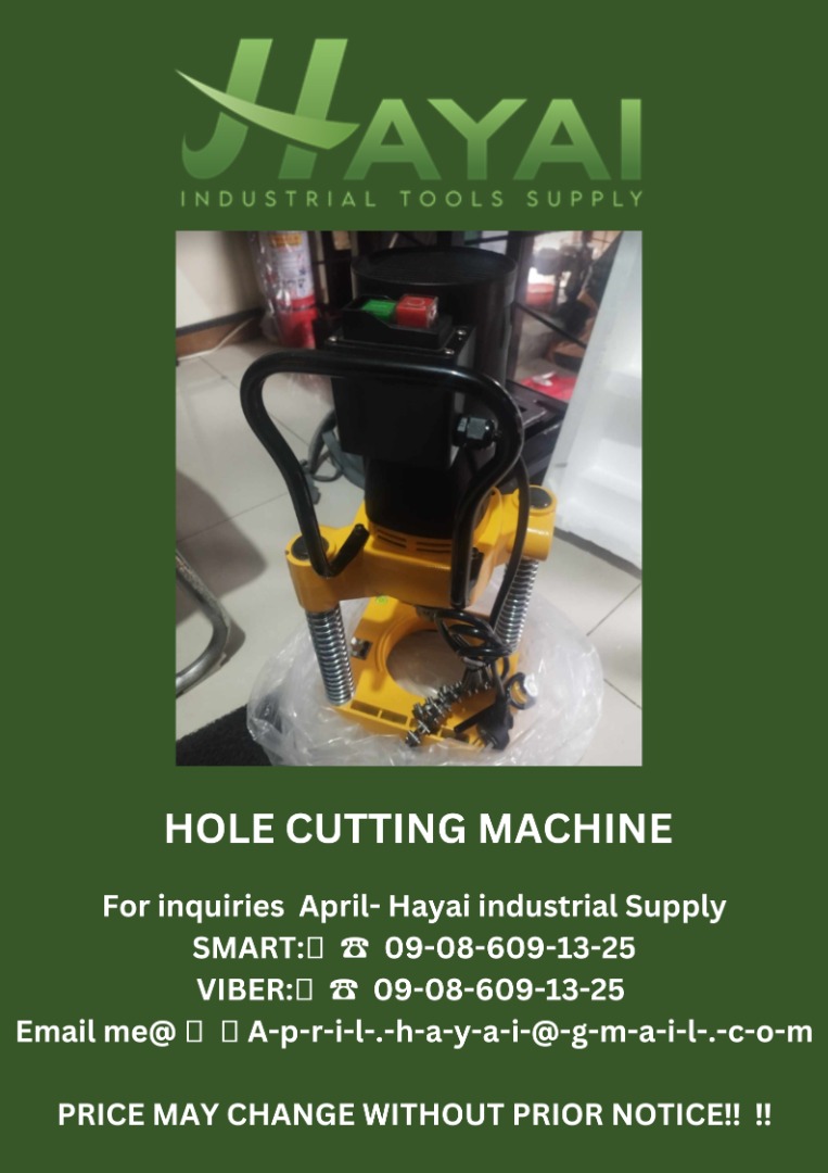 Hole cutting machine on Carousell