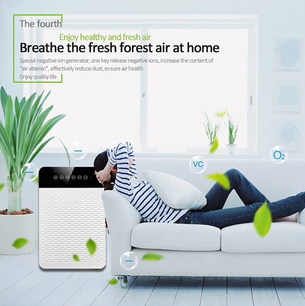 Home Use Air Purifier Hospital UV HEPA/Circulates purified air ...