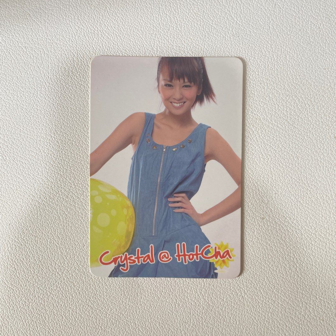 【自行出價】hotcha 張紋嘉 張惠雅 黎美言@yes card, 興趣及遊戲, 收藏品及紀念品, 明星周邊 - Carousell